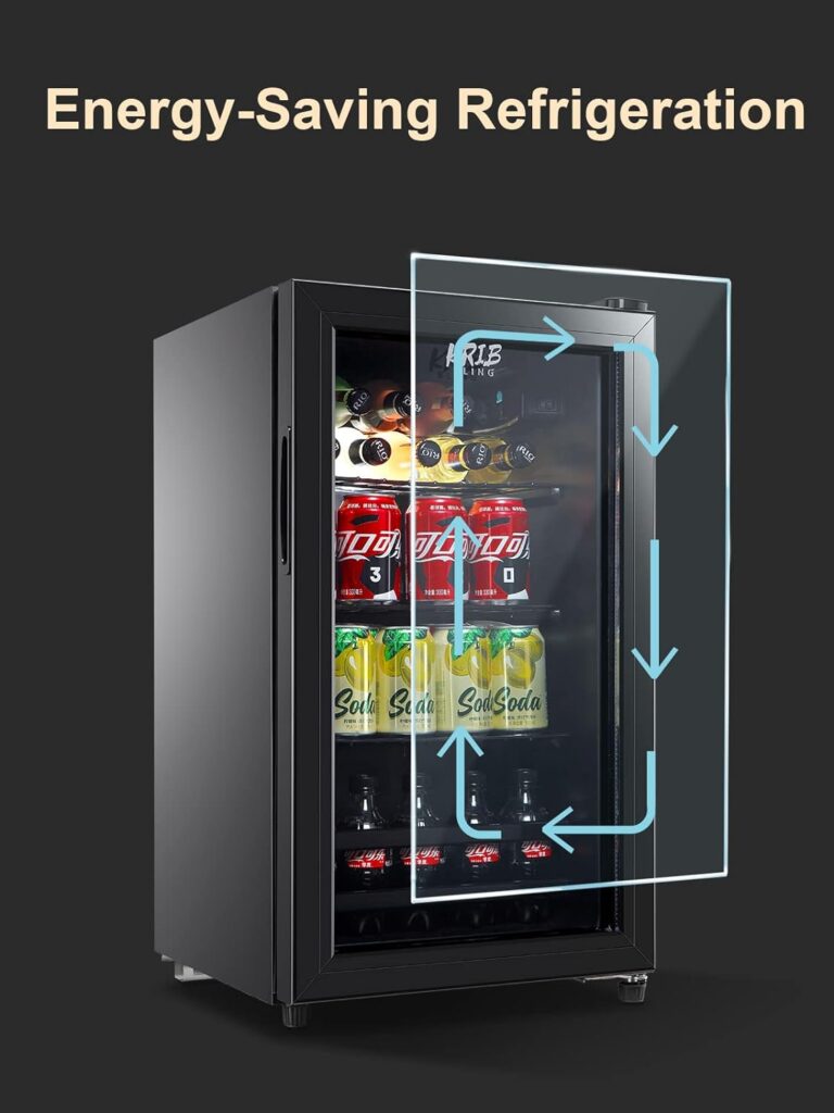 KRIB BLING 120 Can Freestanding Beverage Cooler Review